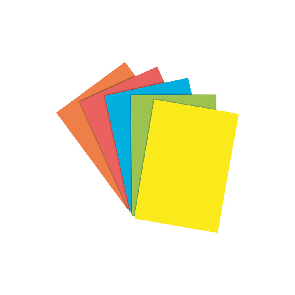 Paginas de Papel bond Carta de colores – “San Antonio” Librerias y Mas.