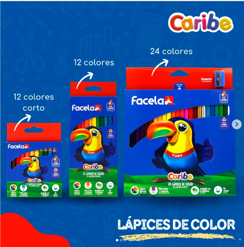 Lapiz de Color CARTON Facela – “San Antonio”